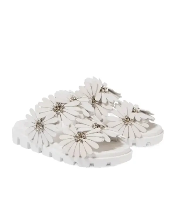 CHRISTIAN LOUBOUTIN Flora Cool Slides