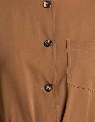 Max Mara Crewneck Long-sleeve Shirt Dress