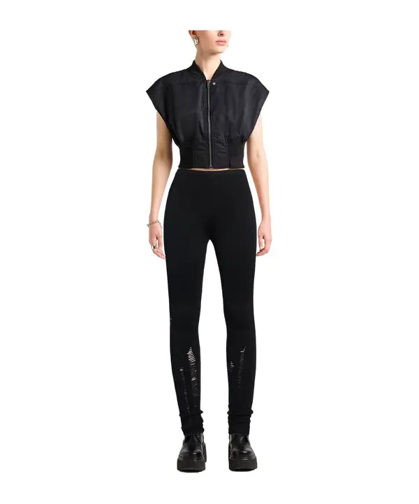 MAISON MARGIELA Solid-color Knit Leggings