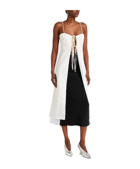 MAISON MARGIELA Satin Flare Skirt