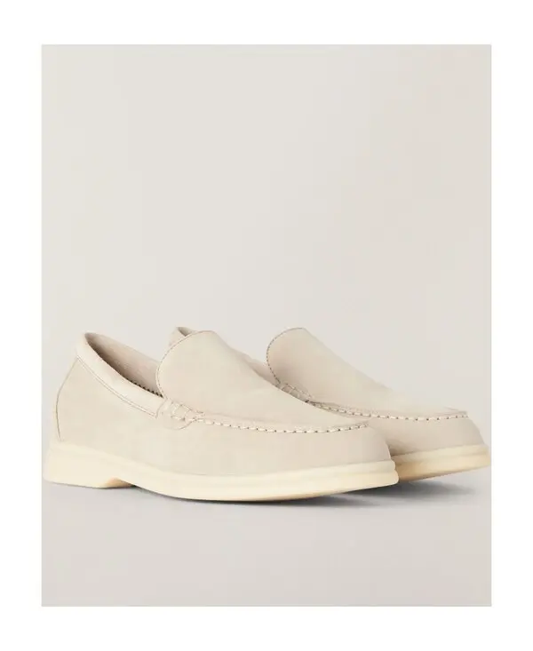 Loro Piana Summer Walk Loafers In Suede