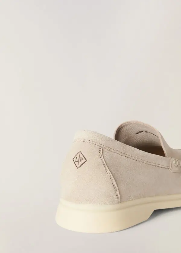 Loro Piana Summer Walk Loafers In Suede