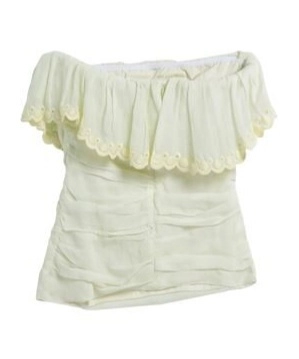 Isabel Marant Étoile Solid Sleeveless Ruched Top - White