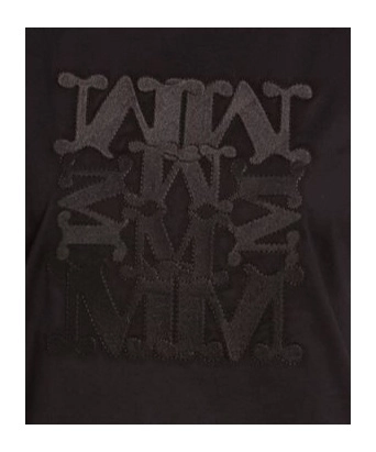 Max Mara Crew-neck Short-sleeve T-shirt - Black