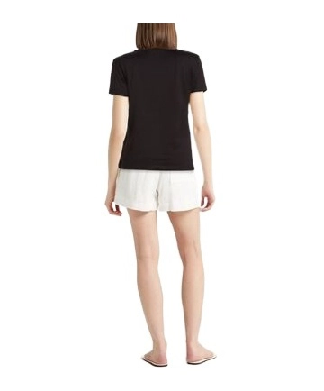 Max Mara Crew-neck Short-sleeve T-shirt - Black