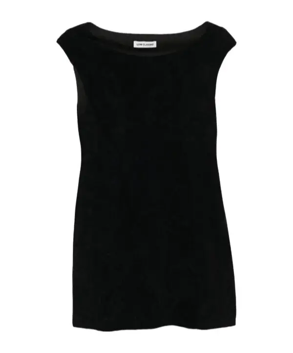 LOW CLASSIC Sleeveless Round Neck Dress