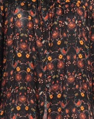 Isabel Marant Étoile Floral Print Satin Jacquard Blouse