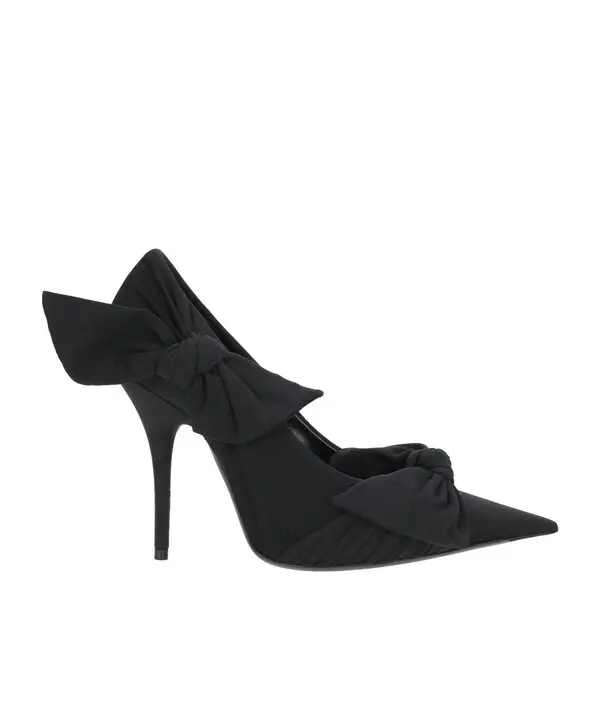 Balenciaga Pointed-toe High Heels With Bow Detailing