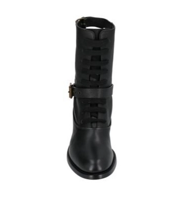 Chloé Lace-up Round-toe Ankle Boots
