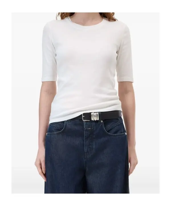 Closed Crew-neck Short-sleeved T-shirt