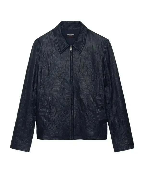 Zadig&Voltaire Zip-up Leather Jacket