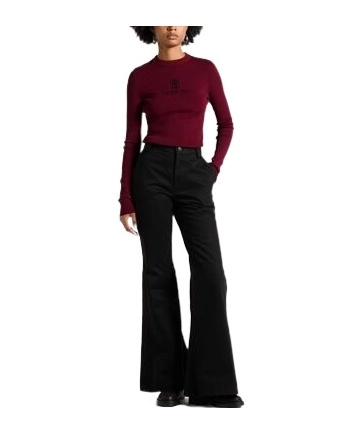 Balenciaga High-waisted Flared Trousers