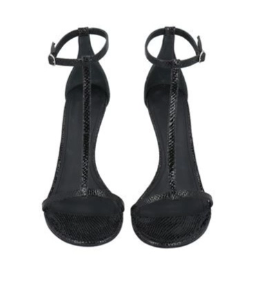 Isabel Marant Étoile Snake Print Leather Heeled Sandals