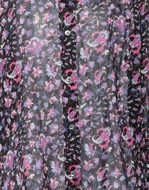 Isabel Marant Étoile Loose Long-sleeve Floral Shirt - Black