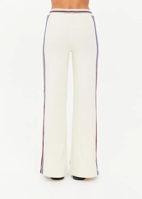 The Upside Adesa Kansas Striped Knit Trousers