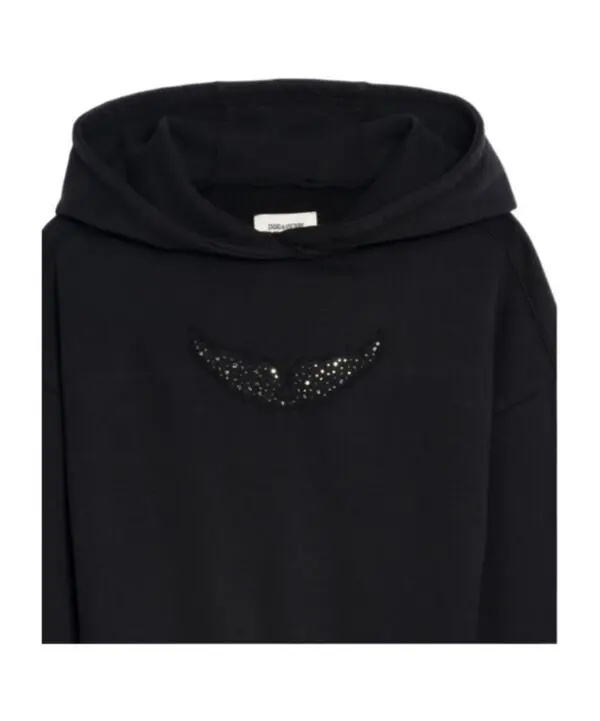 Zadig&Voltaire Crystal Wing Hoodie