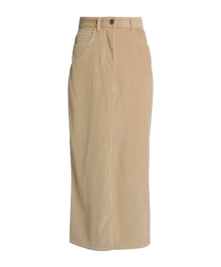 Max Mara Corduroy Pencil Skirt