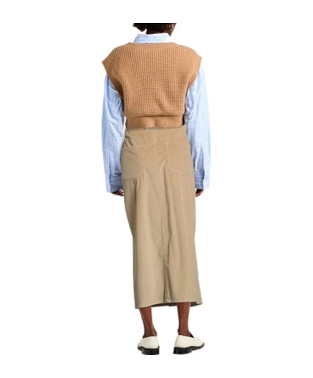 Max Mara Corduroy Pencil Skirt
