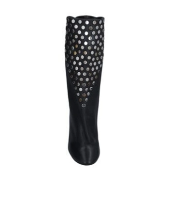 Isabel Marant Étoile Leather Studded High Heel Boots