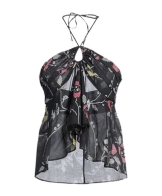 Isabel Marant Étoile Halter Neck Floral Print Top