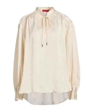 MAXCO. Max&co. Satin Striped Top