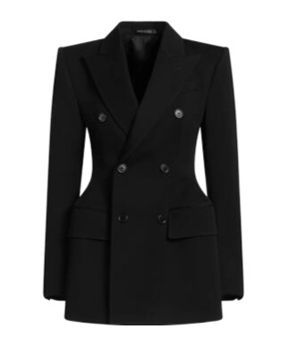 Balenciaga Peak-lapel Double-breasted Blazer