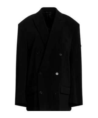 Balenciaga Double-breasted Notched Lapel Blazer