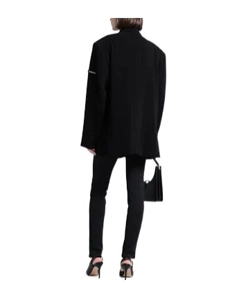 Balenciaga Double-breasted Notched Lapel Blazer