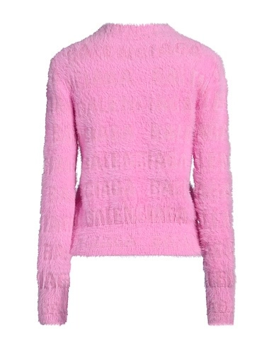 Balenciaga Jacquard-knit Mock Neck Long Sleeve Jumper
