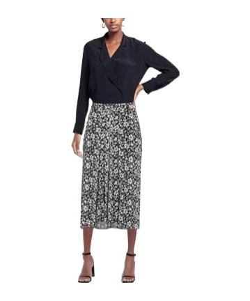Isabel Marant Étoile Floral Printed Pleated Midi Skirt