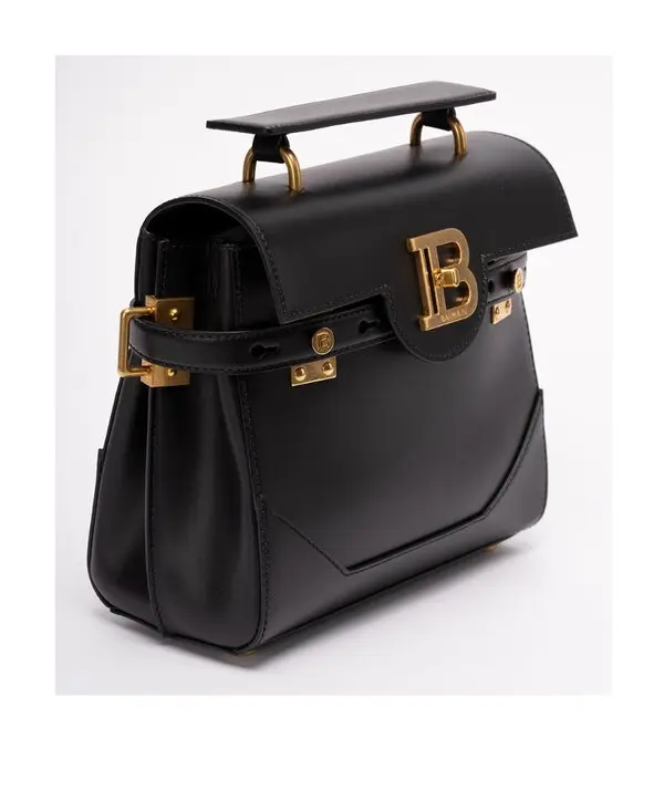 Balmain Smooth Leather B-buzz 23 Bag