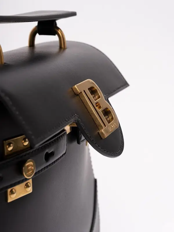 Balmain Smooth Leather B-buzz 23 Bag