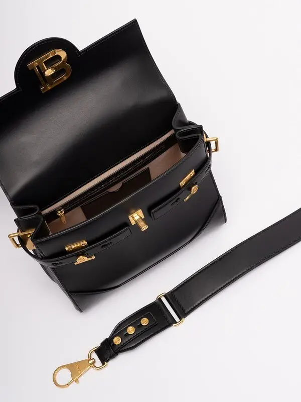 Balmain Smooth Leather B-buzz 23 Bag