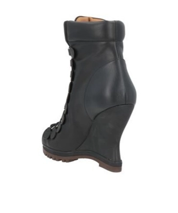 Chloé Lace-up Round-toe Ankle Boots