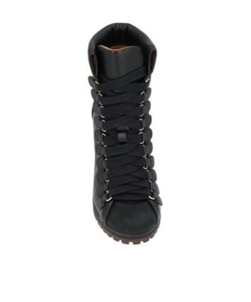 Chloé Lace-up Round-toe Ankle Boots