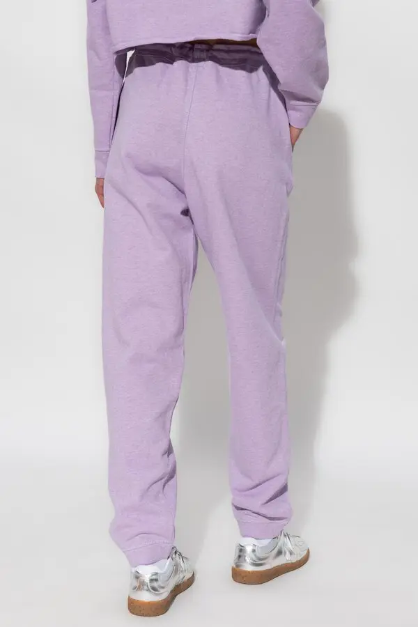 GANNI Logo-embroidered Drawstring Pants