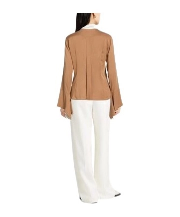 Max Mara Color-block Collared Shirt