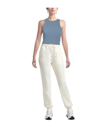Max Mara Crew-neck Ribbed Cropped Tank Top
