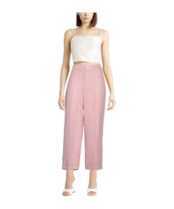 Max Mara Versatile Minimalist Solid Color Casual Pants