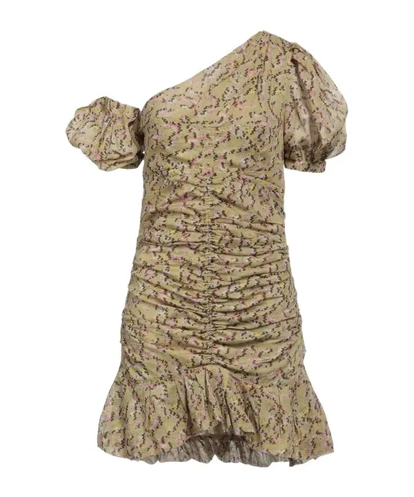 Isabel Marant Étoile Fitted Floral Print Mini Dress