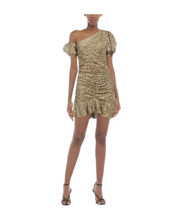 Isabel Marant Étoile Fitted Floral Print Mini Dress