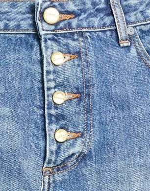 GANNI Multi-tonal Patchwork Denim Mini Skirt