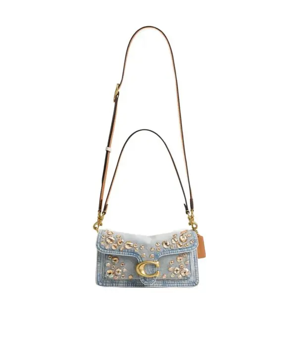 COACH Tabby 26 Embellished Shoulder Bag
