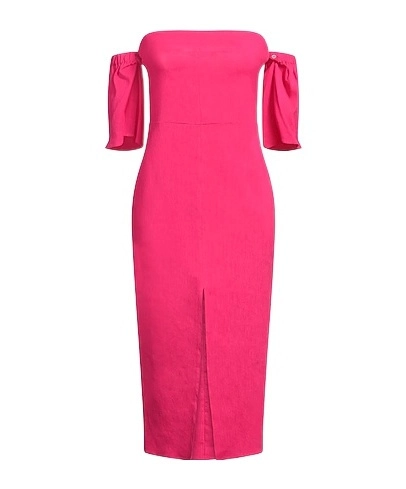Isabel Marant Étoile Strapless Midi Dress With Front Slit