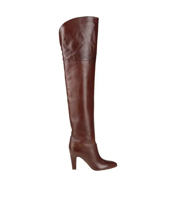 Chloé Simple Tall Leather Boots