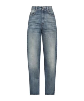 Isabel Marant Étoile High-rise Tapered Cropped Jeans