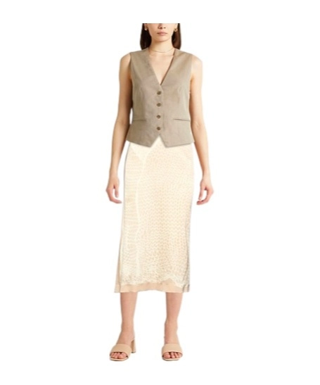 Sportmax Two-color Umbrella Skirt