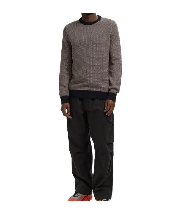 Barbour Wells Patterned Crew Neck Sweater