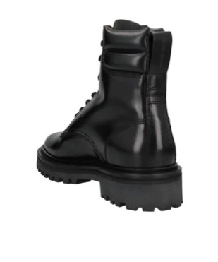 Isabel Marant Étoile Platform Sole Combat Boots - Black
