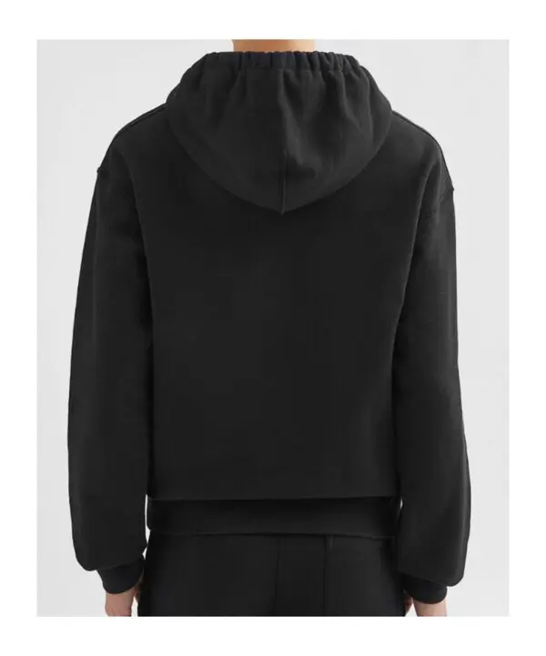 JIL SANDER Cotton Terry Hooded Sweatshirt